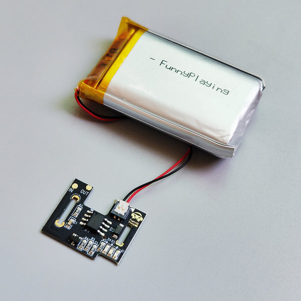 GBC Battery charging Mod – FunnyPlaying